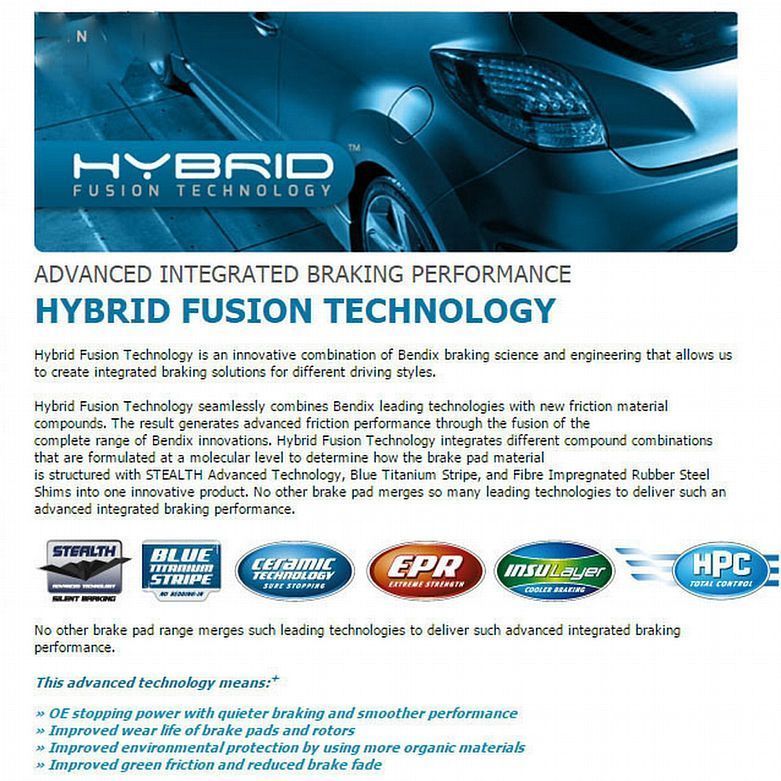 Honda Vision 110 i ( 2017- ) Bremsbeläge vorne " Original Bendix ...